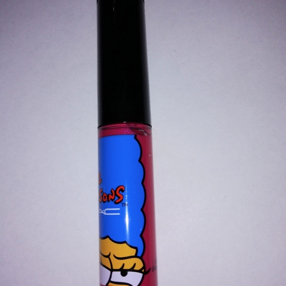 MAC Cosmetics | Makeup | Nib Mac The Simpsons Lipglass Red Blazer ...